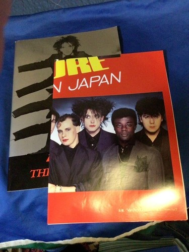 The CURE Japan tour book with Poster 1984 Robert Smith | eBay