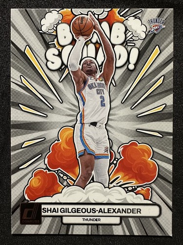 2023-24 Panini Donruss - Bomb Squad - Shai Gilgeous-Alexander - #10 | eBay
