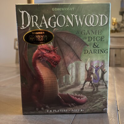 DRAGONWOOD BOARD GAME dice family strategy gamewright Ages 8+ | eBay