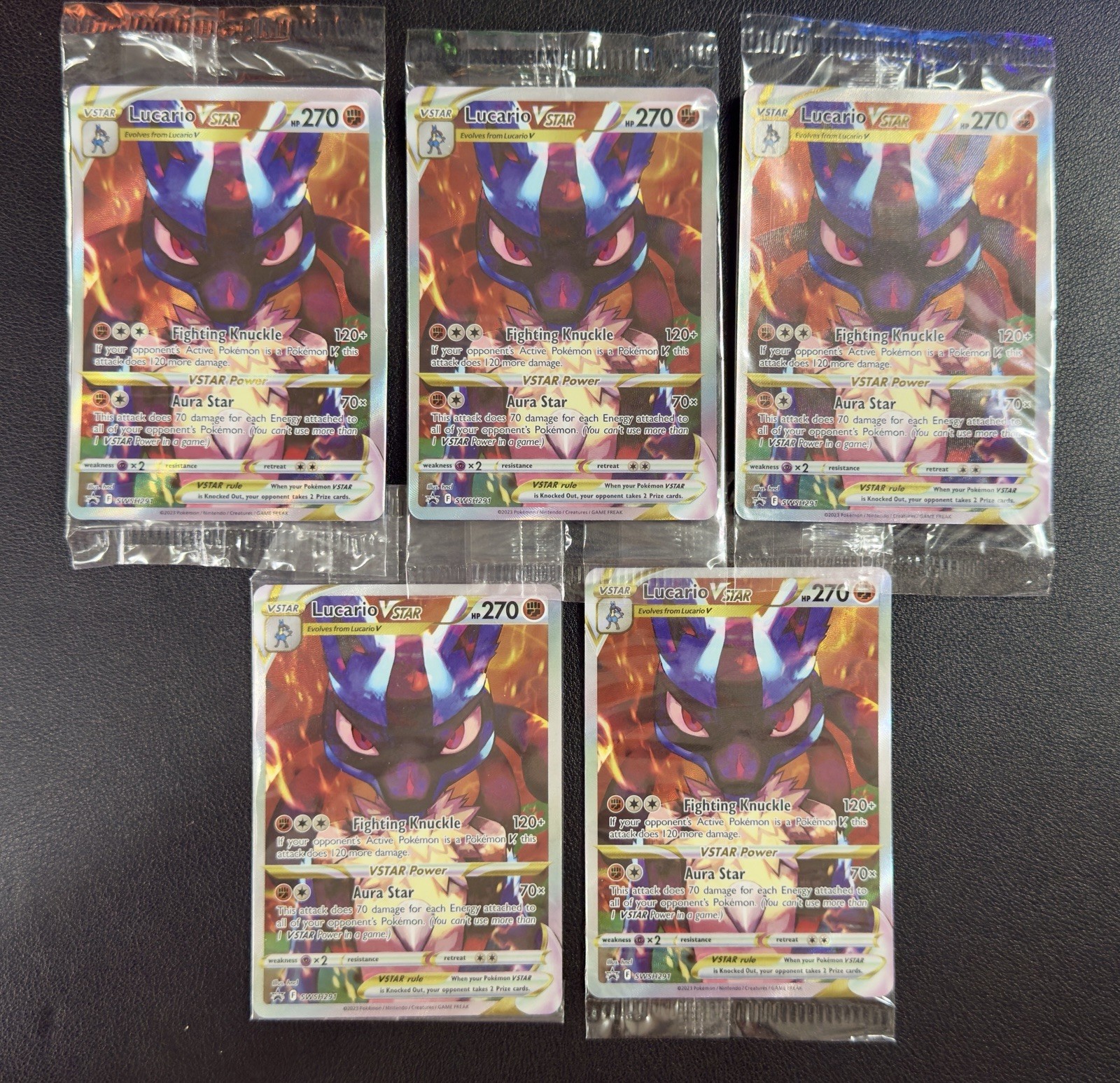Lucario VSTAR SWSH291 Current Market Value | Promo