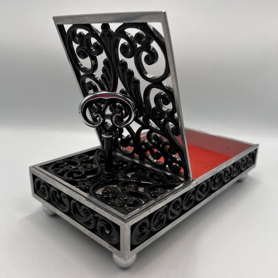 Music box meccanico vintage URSS anni 80 sovietico retrò da collezione ...