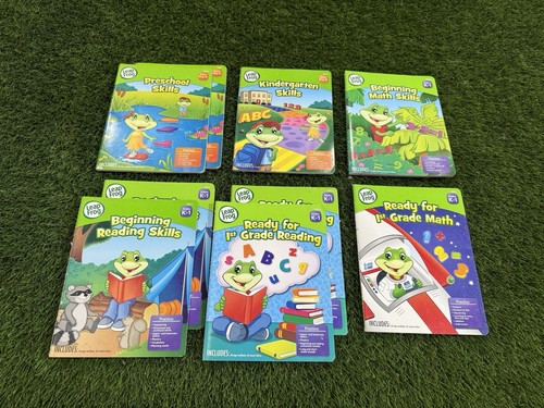 NINE LeapFrog Workbooks — Pre-K, Kindergarten + 1st Grade | Reading ...