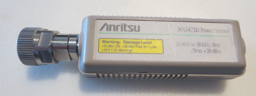 Anritsu MA2472D Power Sensor, 10 MHz to 18 GHz, -70 dBm to +20 dBm | eBay