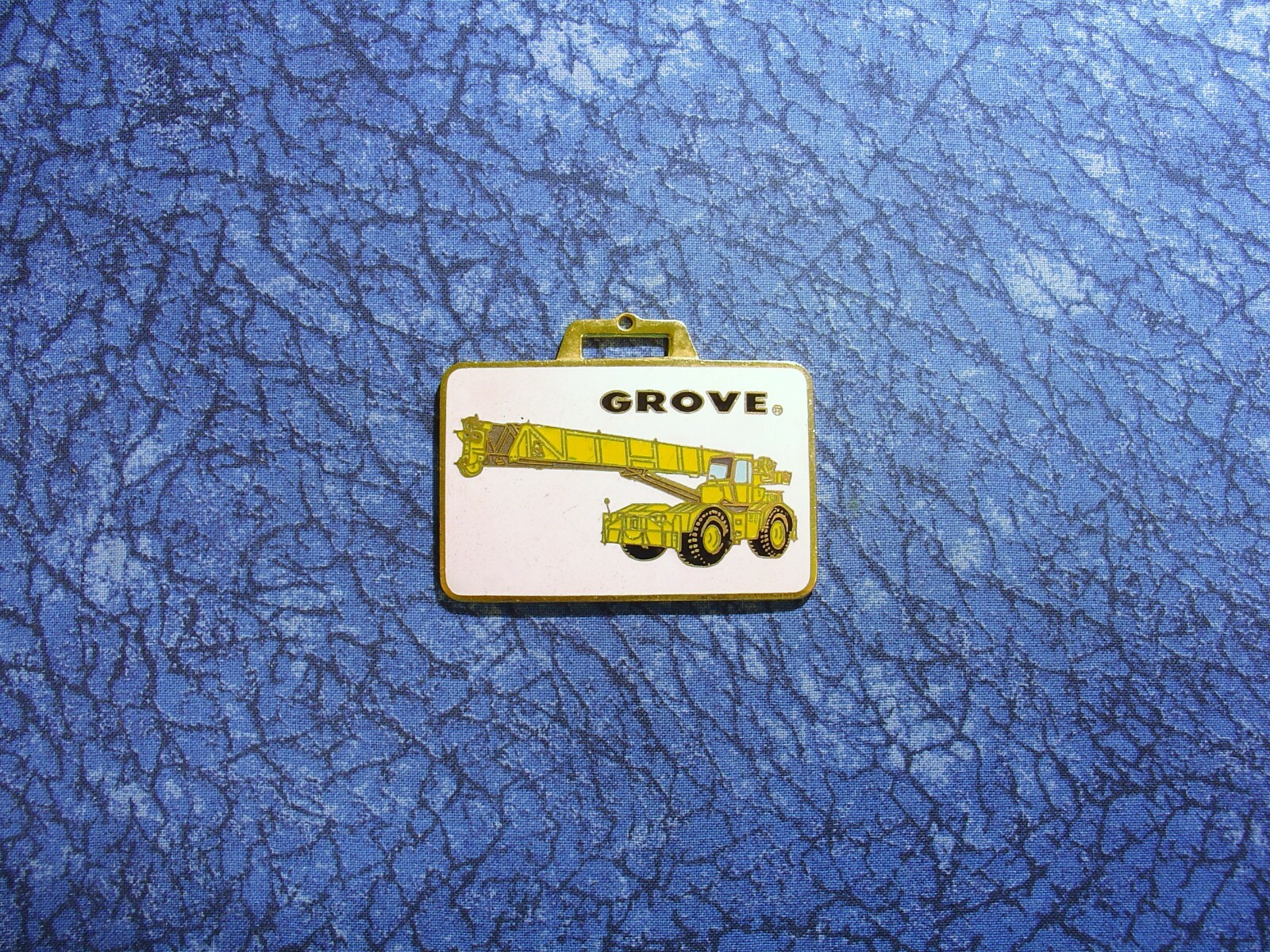 Grove Manufacturing Company Truck Crane Lift Large Watch Fob | eBay