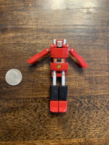 VINTAGE 1983 GOBOTS SCOOTER MR-16 BANDAI JAPAN TRANSFORMER LOOSE FIGURE ...