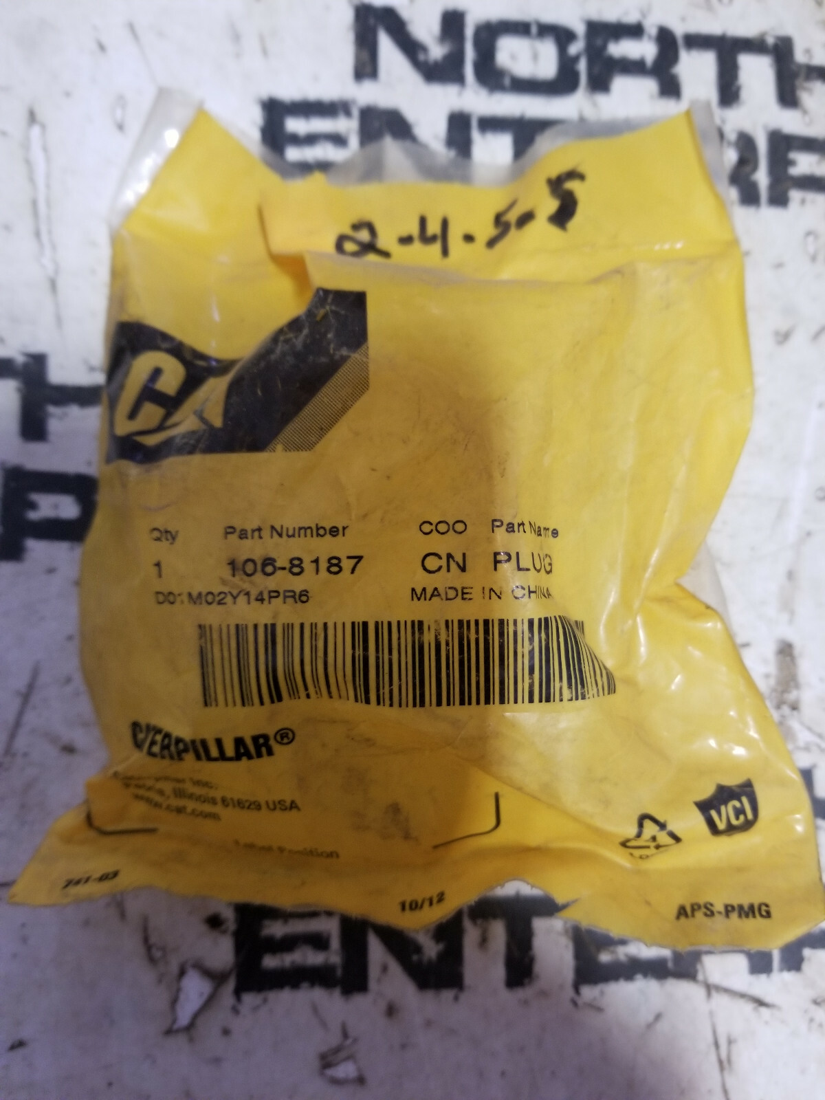106-8187 CATERPILLAR CAP | eBay