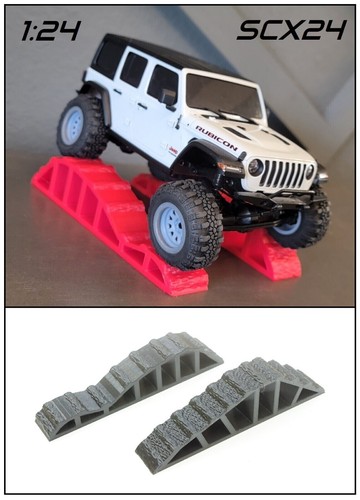1:24 Scale RC Crawler Articulation Obstacle Ramp 24th Scale Feature ...