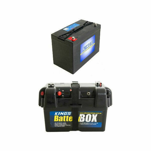 Adventure Kings AGM Deep Cycle Battery 115Ah Battery Box for sale ...