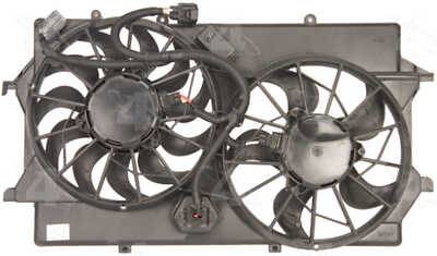 Dual Radiator and Condenser Fan Assembly-Rad / Cond Fan Assy. fits 03 ...