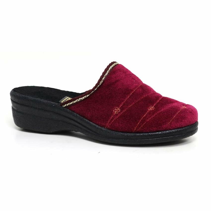 Ladies Spanish Slippers Women Faux Suede Warm Comfort Fur Clog Mules ...