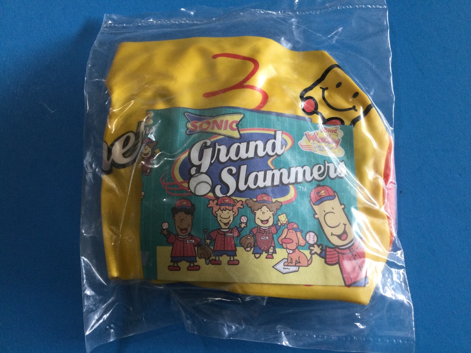 SONIC Wacky Pack Toy: Yellow Grand Slammers 2004 NIP | eBay