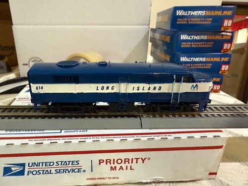 HO SCALE LOCOMOTIVE LIFE-LIKE PROTO FA2 LONG ISLAND RAILROAD #614 ...