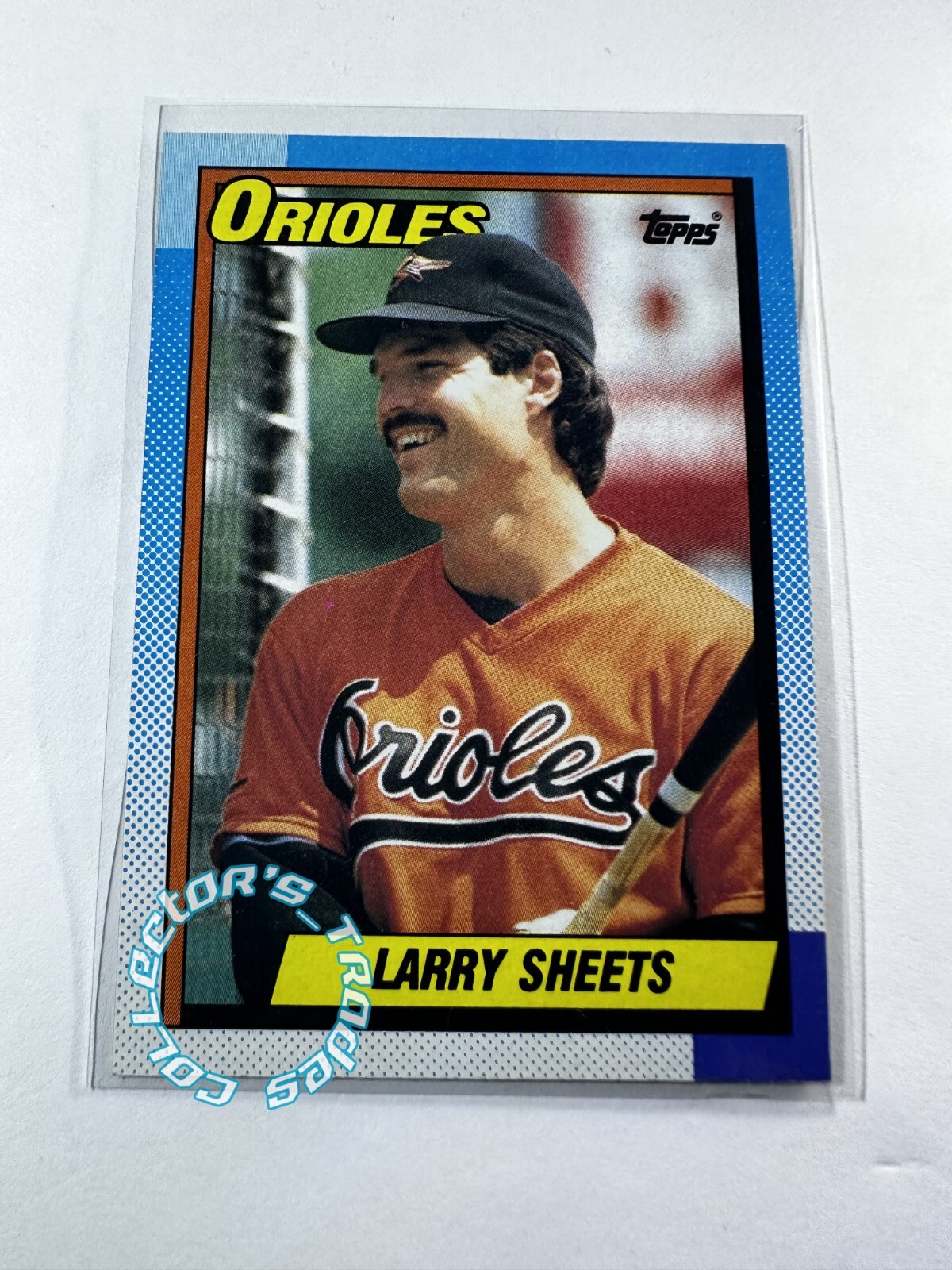 Larry Sheets 1990 Topps No.708 Baltimore Orioles DH OF | eBay