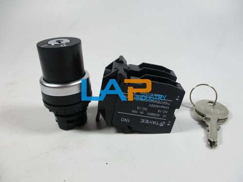 1PCS NEW FOR TAYEE 22mm Two-Speed key Switch LA42Y2-11 | eBay