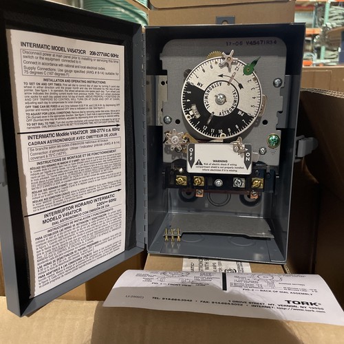 (C) Intermatic V45471R34 24 HR. Astronomic Time Switch With Skipper ...