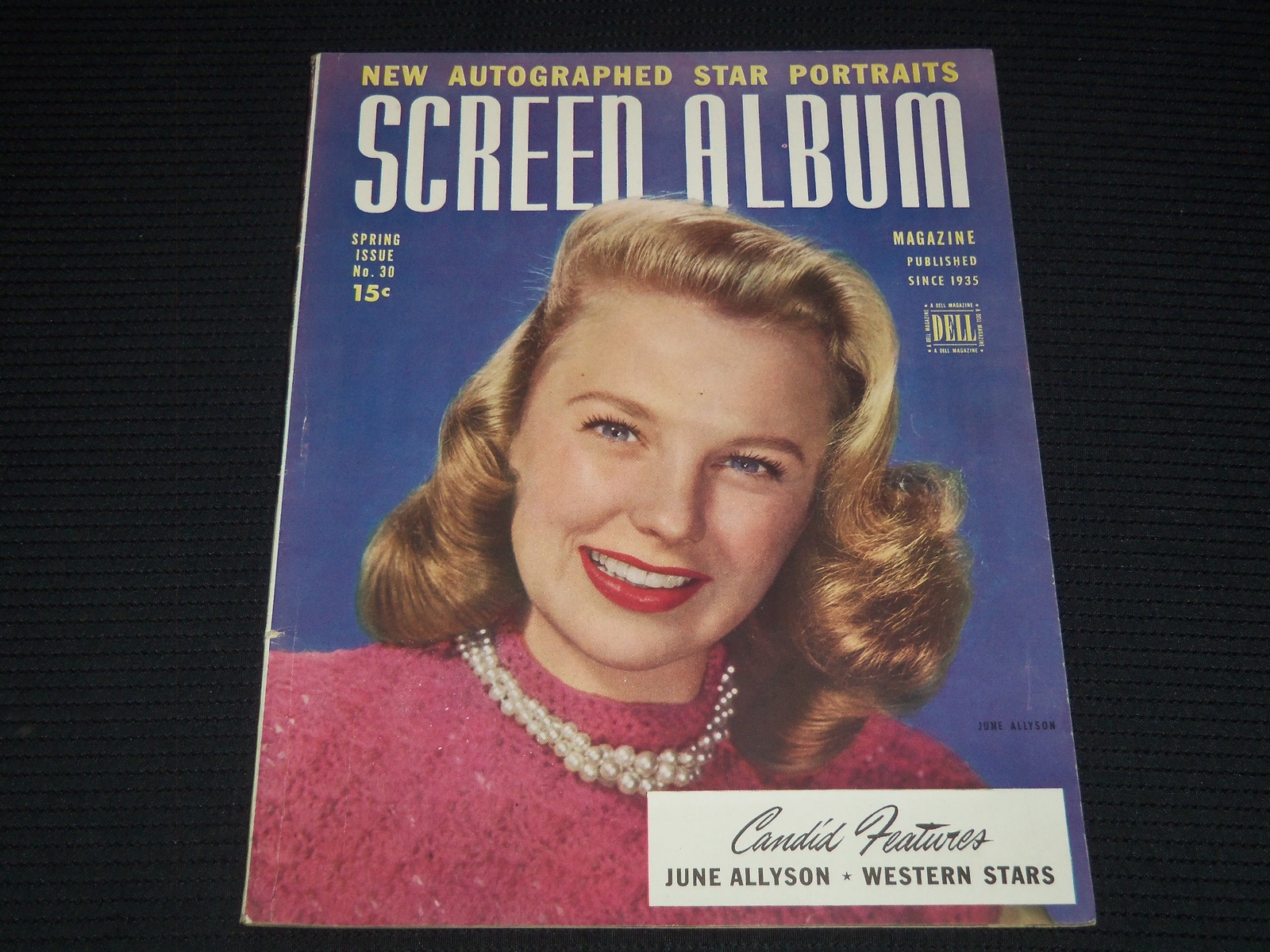 1945 SPRING SCREEN ALBUM MAGAZINE - JUNE ALLYSON COVER - E 14671 | eBay