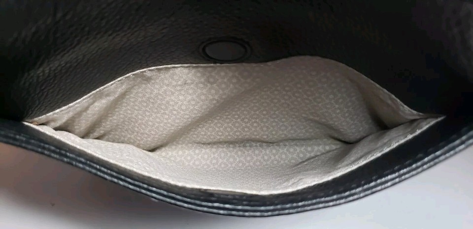 BRIGHTON YOUR BAG BLAKE BLACK ORGANIZER SHOULDER BAG HANDBAG PURSE ...