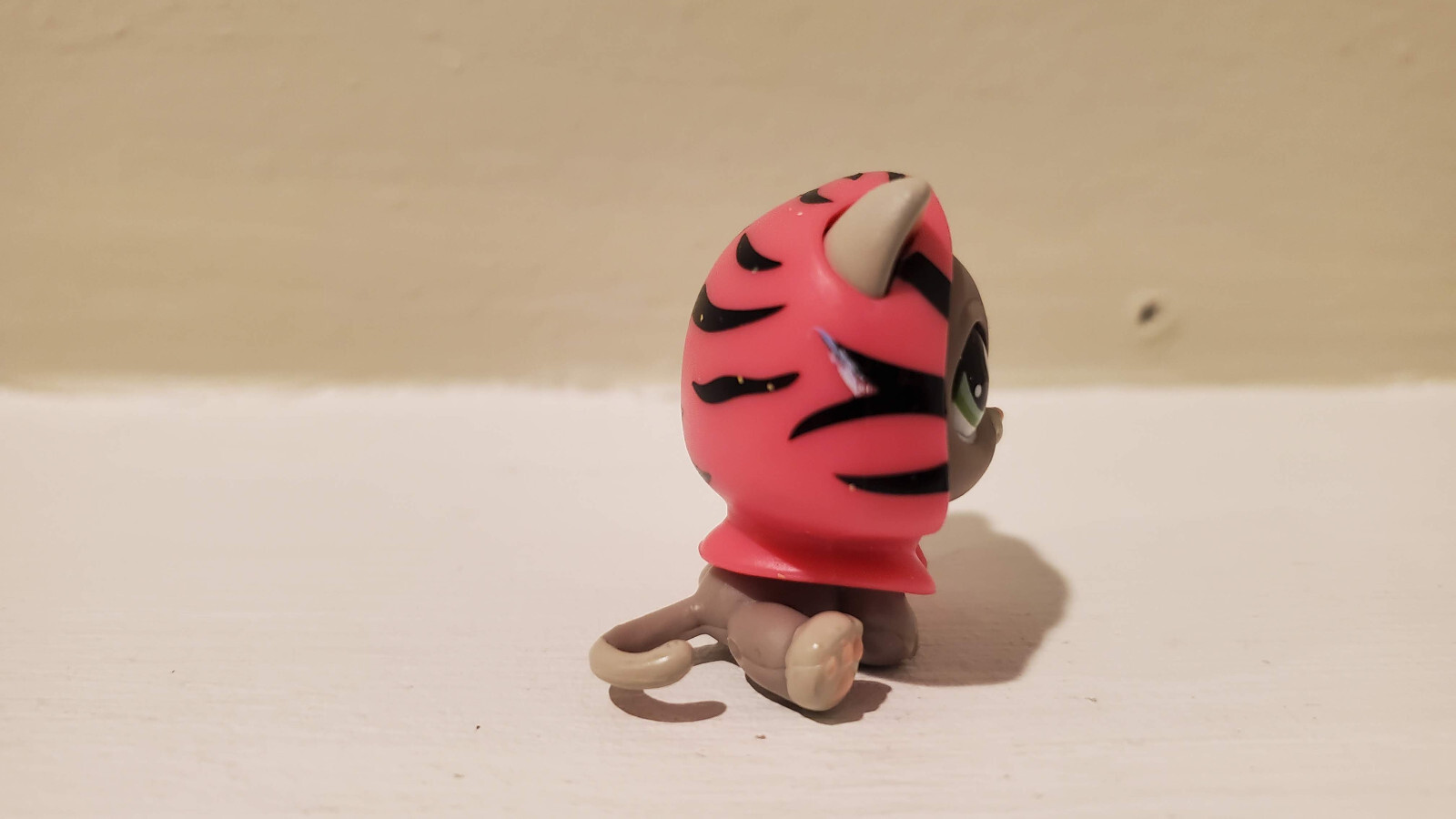 Authentic LPS Littlest Pet Shop Grey Kitten #1607 Tiger Cat #1608 ...