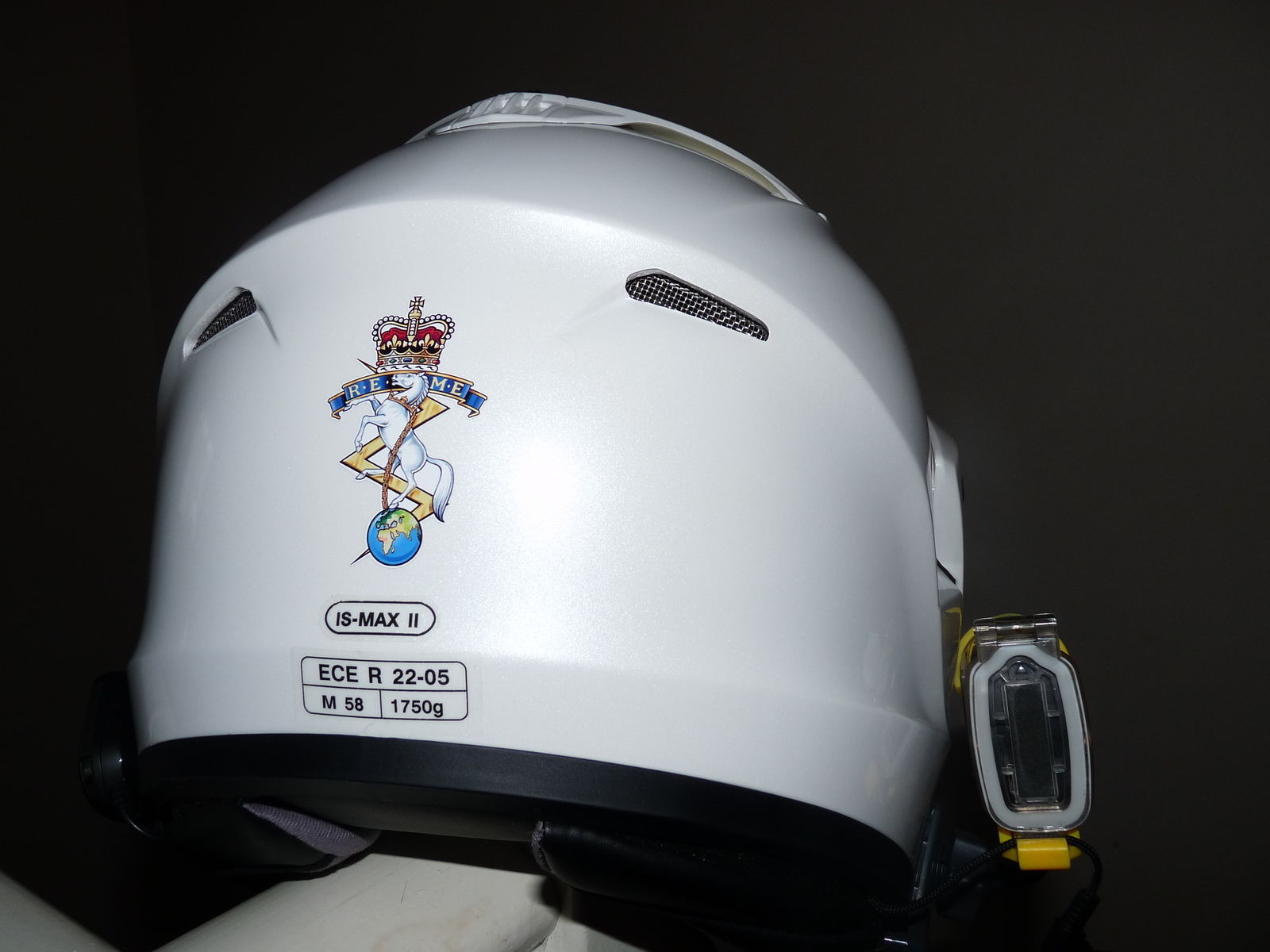 85mm tall helmet decal REME Electrical & Mechanical badge Sticker ...