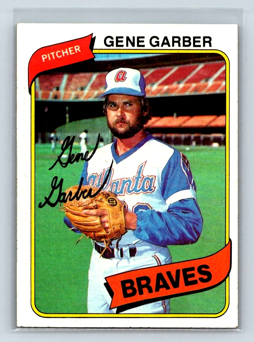 1980 MLB Topps Gene Garber #504 Atlanta Braves 80-T-BBC | eBay
