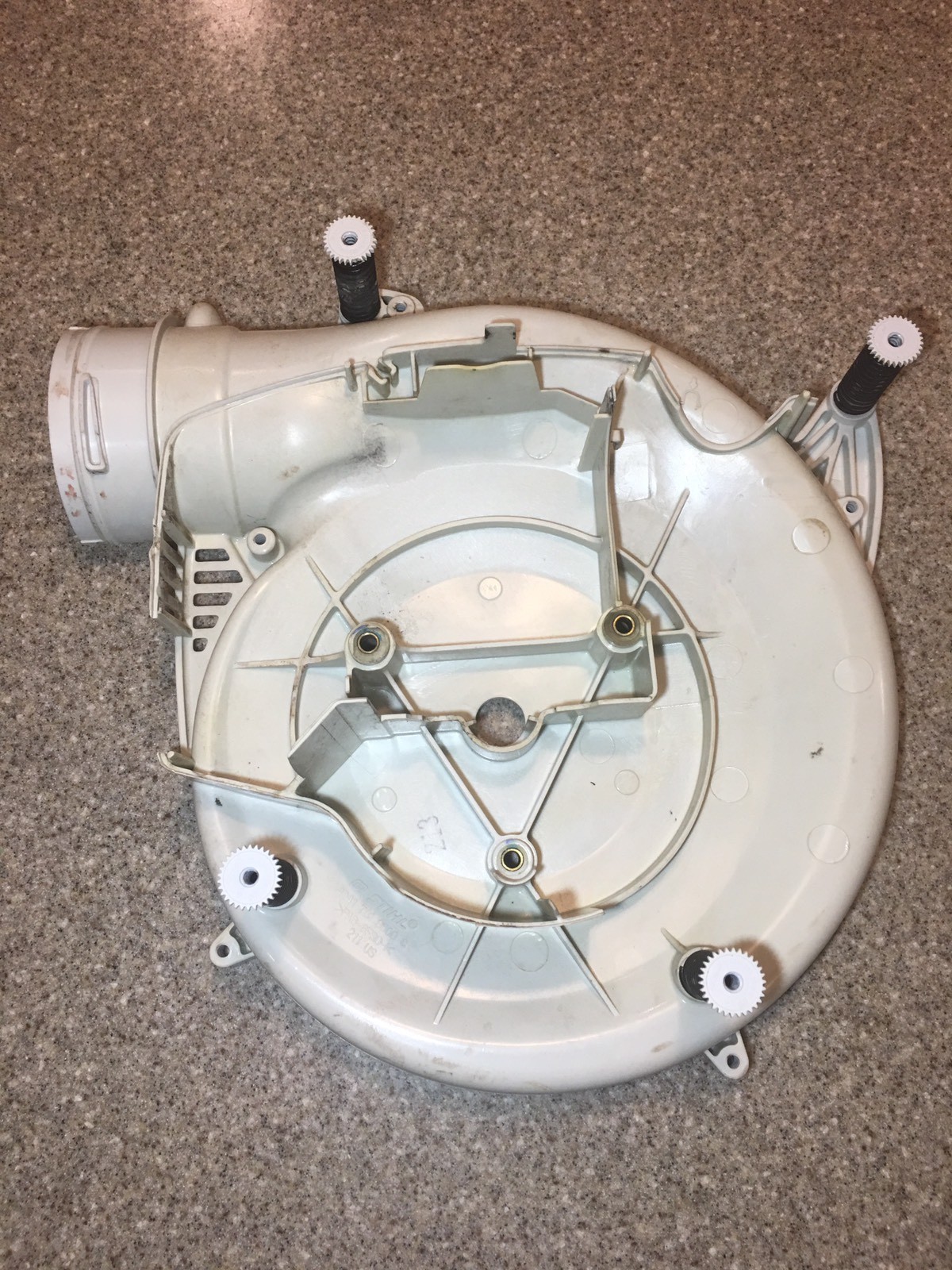 STIHL BG86C BLOWER INNER BLOWER HOUSING CASE WITH ANTI VIBE SPRINGS | eBay