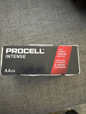 24 AA Duracell Procell Intense Alkaline Batteries | eBay