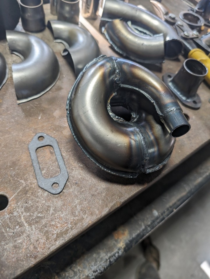 Mini Pipe Husqvarna Chainsaw Exhaust Muffler 372XP 365XP 390XP 385XP ...