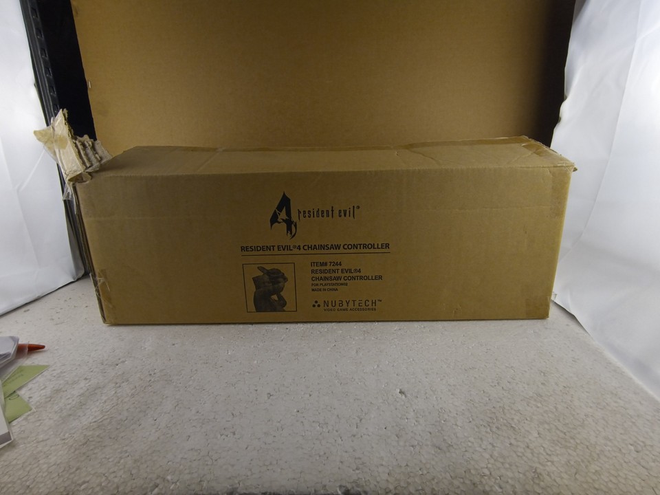 Resident Evil 4 Chainsaw Controller PS2 NubyTech New Rare Collector ...