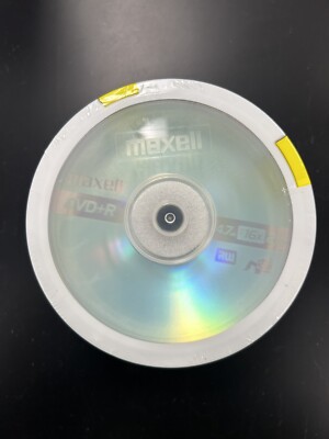 Maxell DVD-R Discs 4.7GB 16x Spindle 30 Pack Single Sided 120 Min Music ...