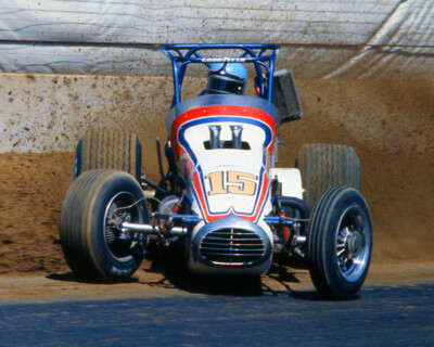 STEVE CHASSEY 1979 #15 SPRINT FAST TIME CAR HOOSIER HUNDRED 8X10 GLOSSY ...