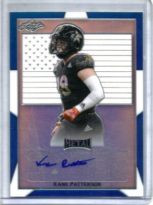Kane Patterson 2019 Leaf All-American Bowl Metal Autograph #1/12 | eBay
