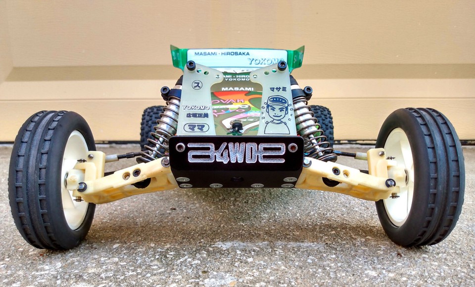 Team Associated Vintage RC10 4WD AE Logo Front Bumper (Black) | eBay