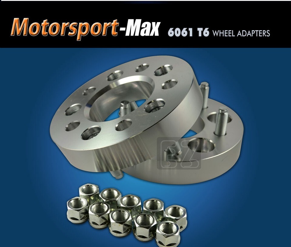 Wheel Adapters 5 Lug 5x114.3 |5x4.5 Mustang T-Bird Ranger Spacers 2" | eBay