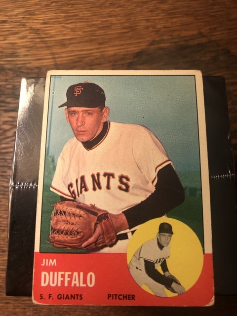 1963 Topps - High # #567 Jim Duffalo for sale online | eBay