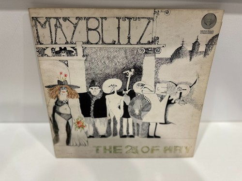 MAY BLITZ - The 2nd Of May - RARE UK 1st LP (1971) Large SWIRL W/Inner ...