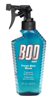 BOD man Fragrance Body Spray, Blue Musk, 8 fl oz | eBay
