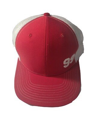 Baseball Cap Hat~99 Logo~White/Red~Adjustable | eBay