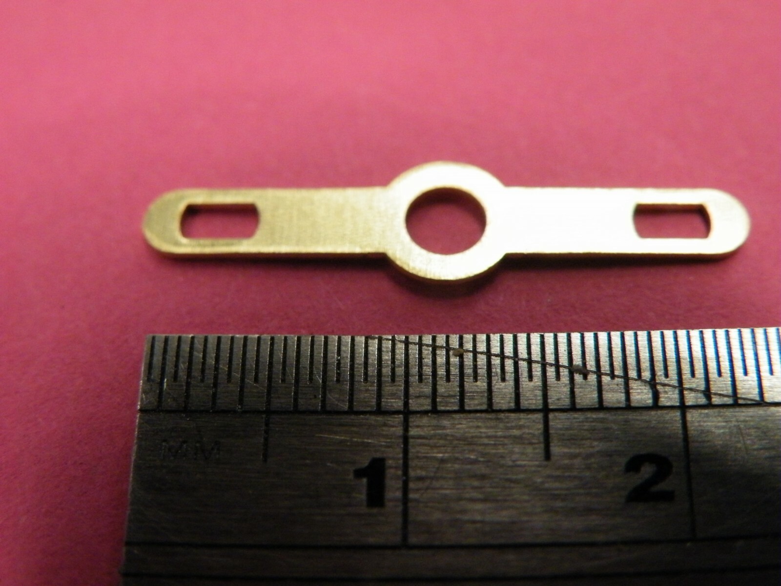 10 Pcs 2 Point Double end M3 Solder Tag Brass Thickness = 0.5mm 4g GM18 ...