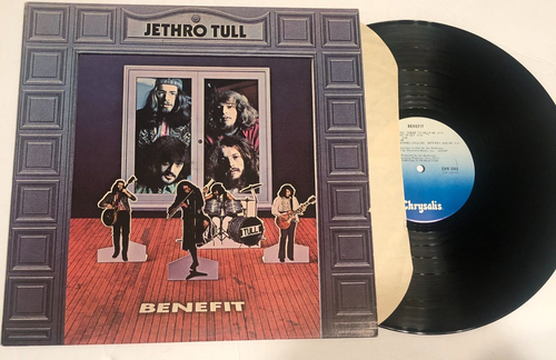 Jethro Tull Benefit Lp Chrysalis blue and white label Ex | eBay