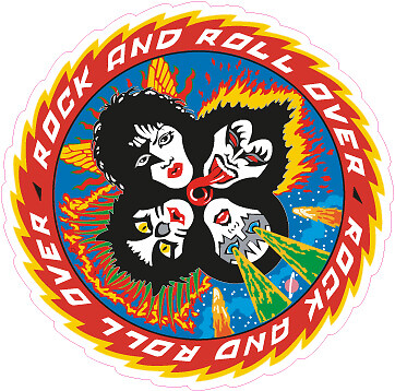 Kiss Army Rock and Roll Faces Vinyl Bumper Sticker Window Decal ...