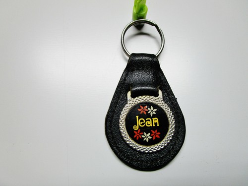 Vintage - "Jean" Name Tag - Key Fob or Keychain | eBay