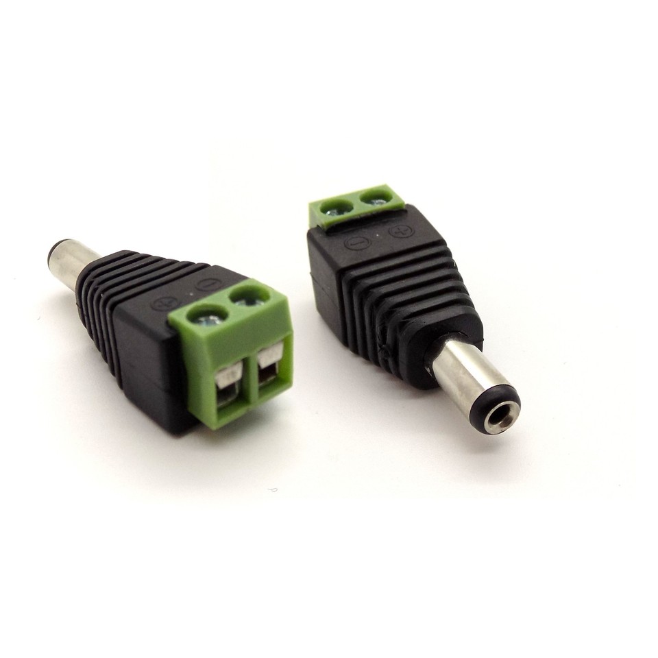CCTV BNC Coax Crimp Video RCA Phono RG59 Balun Cat5 Joiner Coupler ...