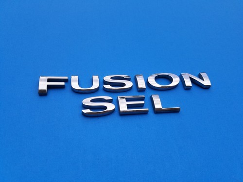 06 07 08 09 10 11 12 FORD FUSION SEL REAR LID EMBLEM BADGE SYMBOL SET ...