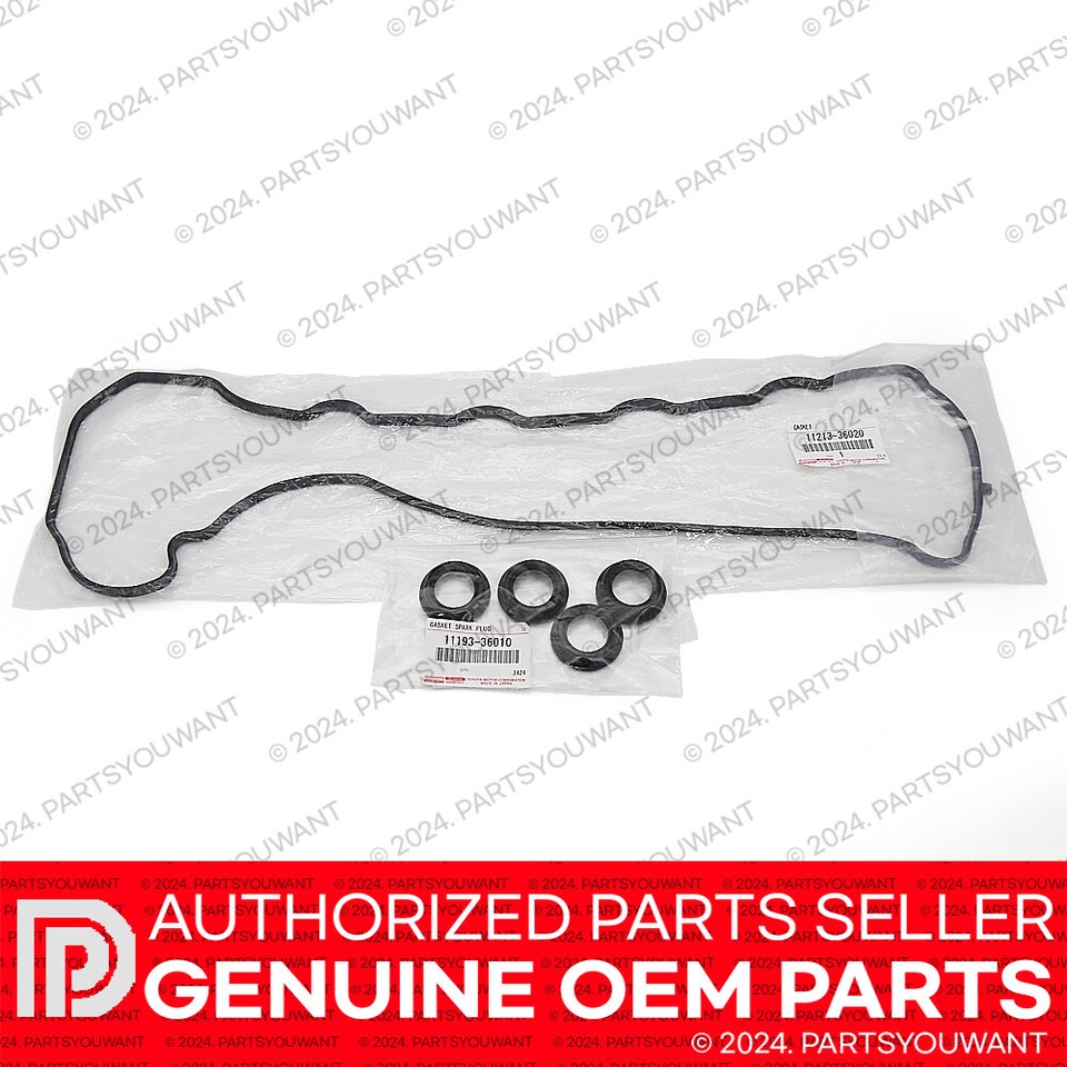 GENUINE Toyota Lexus OEM Valve Cover Gasket w Seal KIT 11213-36020 ...