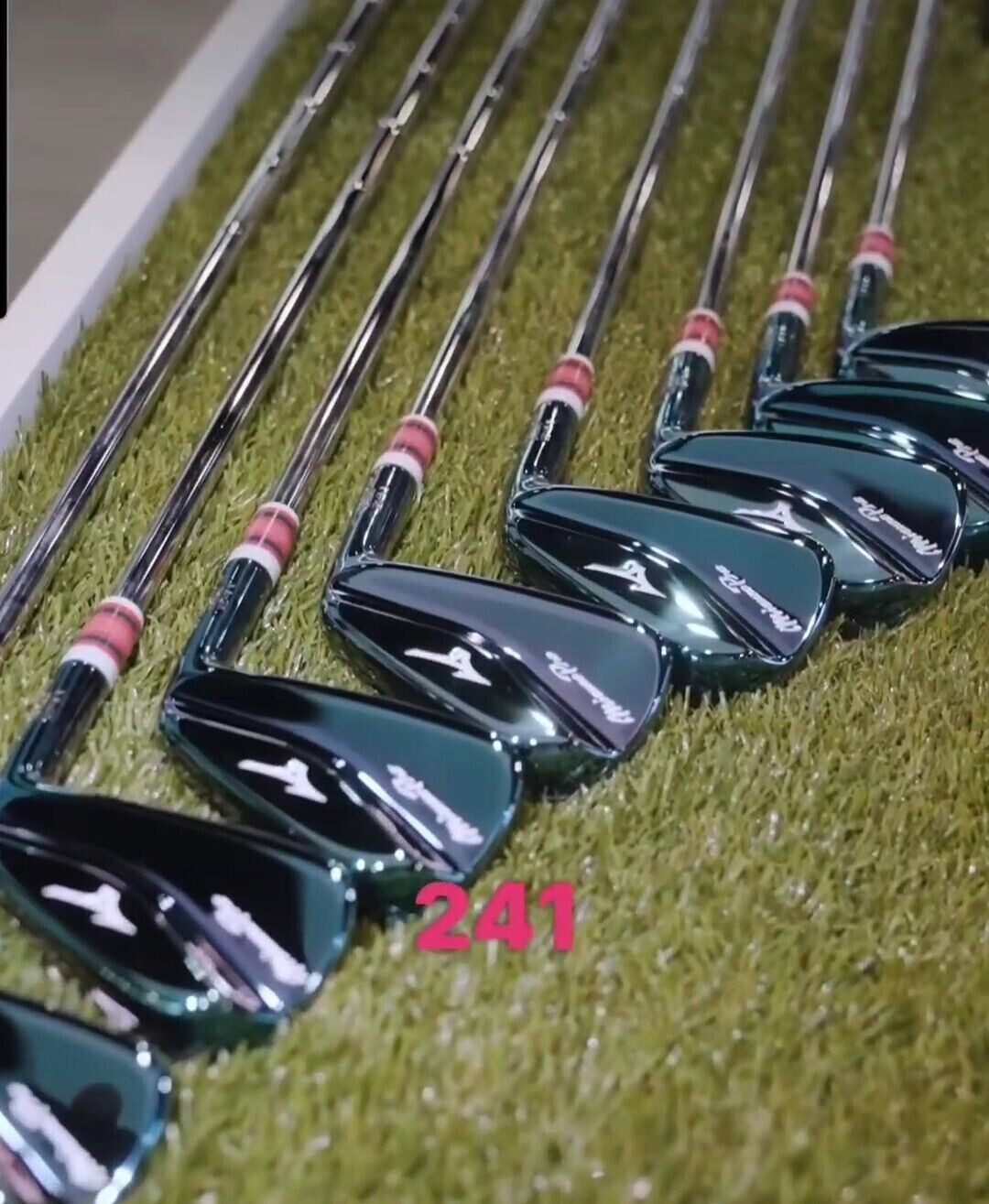 MIZUNO PRO-241 Azalea Masters LIMITED EDITION IRON SET 3-PW DYNAMIC ...