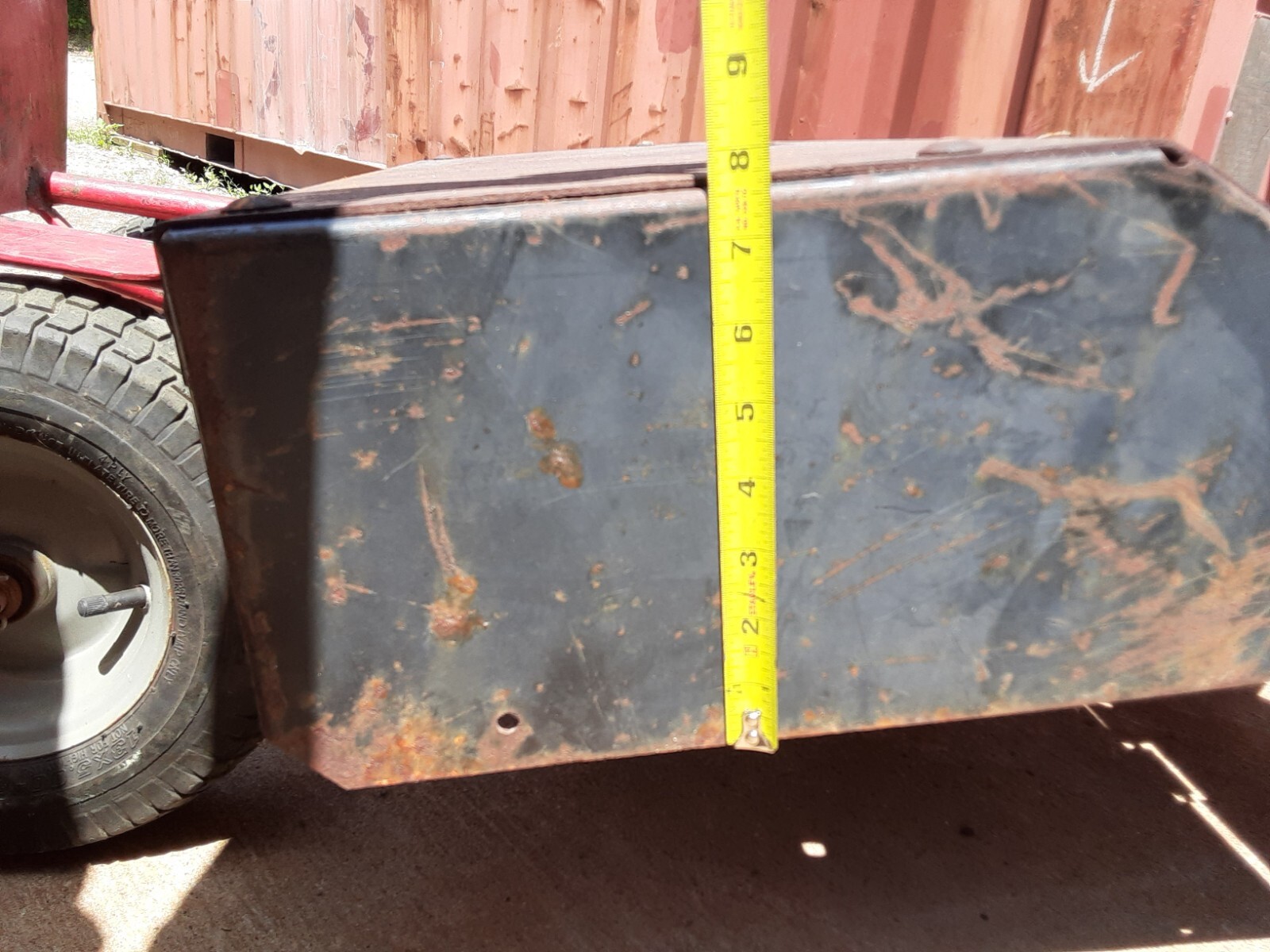 Vintage 33" BOLENS MTD rear mounted roto tiller COVER SHIELD 18618 ...