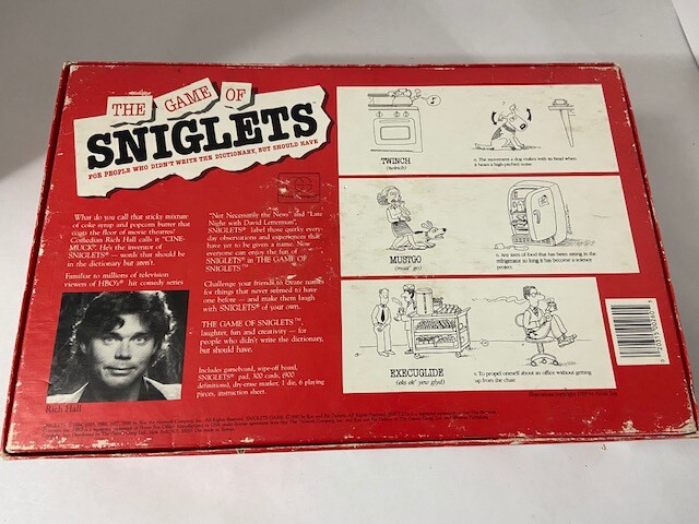 The Game of Sniglets from HBO Comedy Series Not Necessarily The News ...
