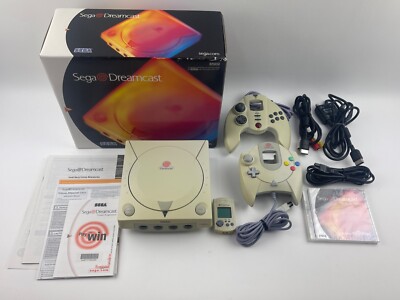 SEGA Dreamcast Launch Edition Console Complete w/ Original Box ...