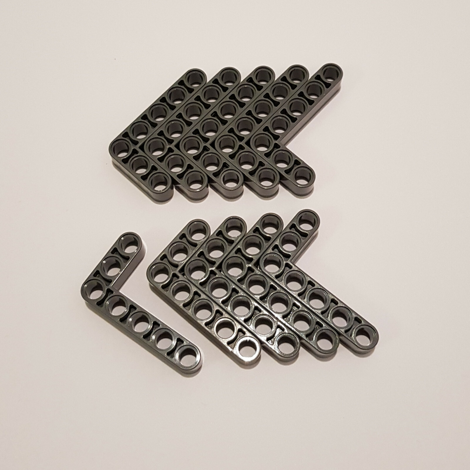 10x Lego® Technic Liftarm 3 x 5 L-Form breit dunkelgrau 32526 Technik ...