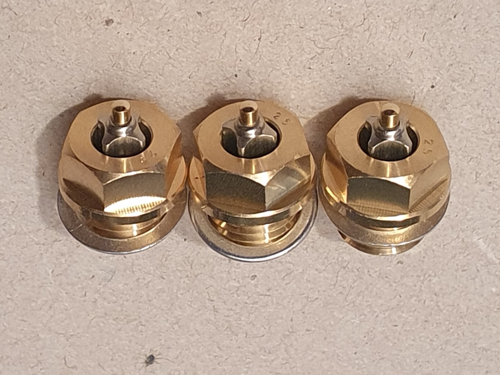 Kawasaki S2, S3/KH,H1/KH500 H2 750, F7 float valve assy 3pcs OEM: 16030 ...